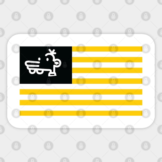 manny heffley flag - Manny Heffley - Sticker | TeePublic