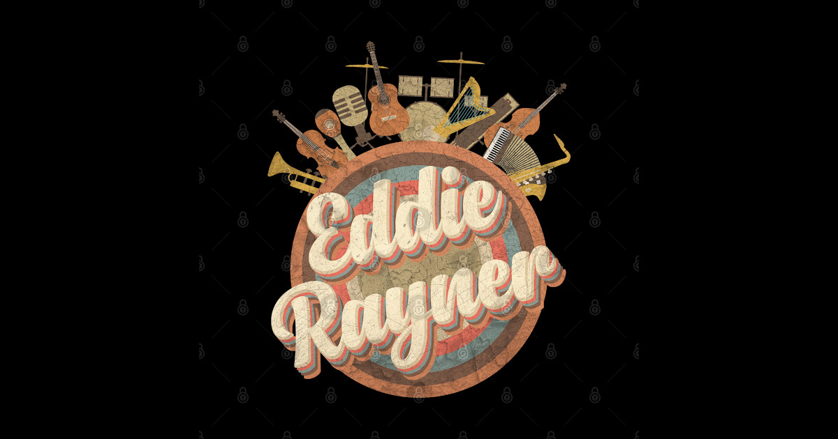 Eddie Rayner // Music Tour Vintage Retro - Eddie Rayner - Sticker ...