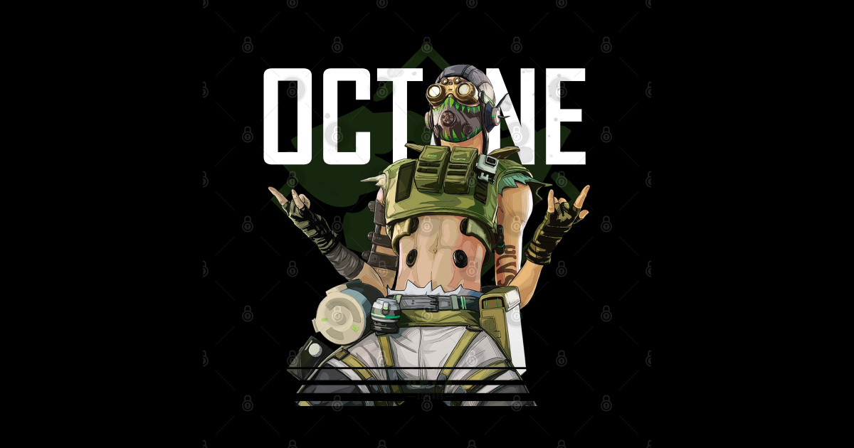 Apex Legends - Octane Middle - Apex Legends Octane - Sticker | TeePublic