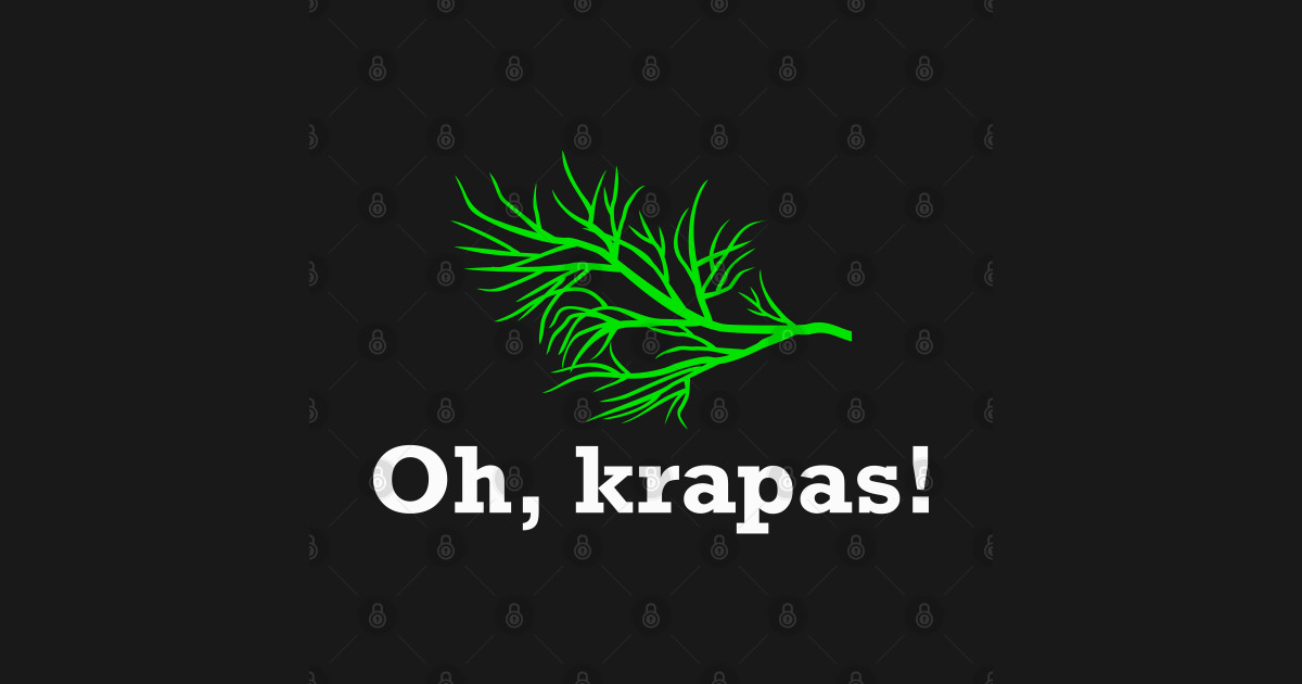 Oh, krapas! - Lithuanian - T-Shirt | TeePublic