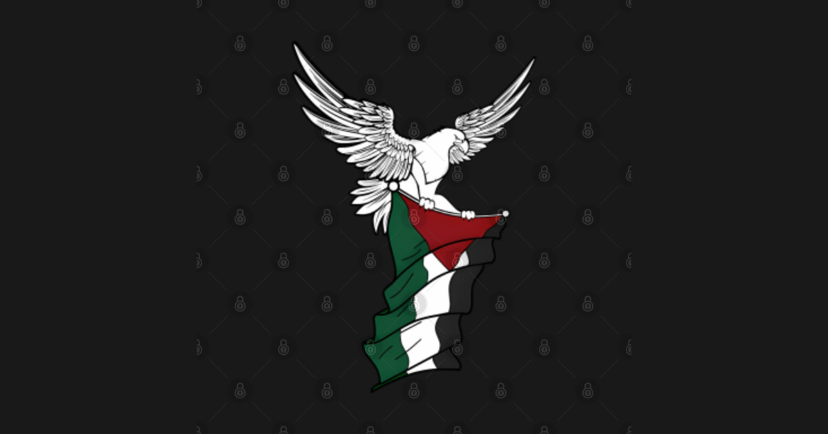 Palestinian Bird Palestinian Flag Palestine - Palestinian Bird - T ...