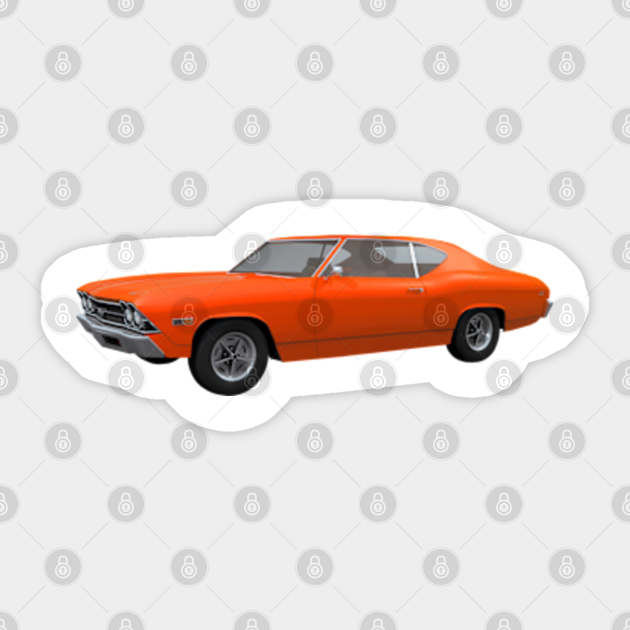1969 Chevelle SS - Chevelle - Sticker | TeePublic