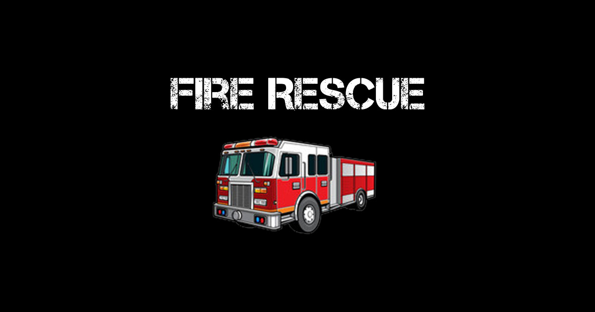 american fire rescue - Fire Rescue - Sticker | TeePublic