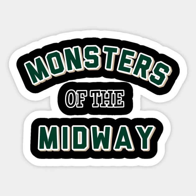 Monsters of midway - Monsters Of The Midway - Sticker | TeePublic