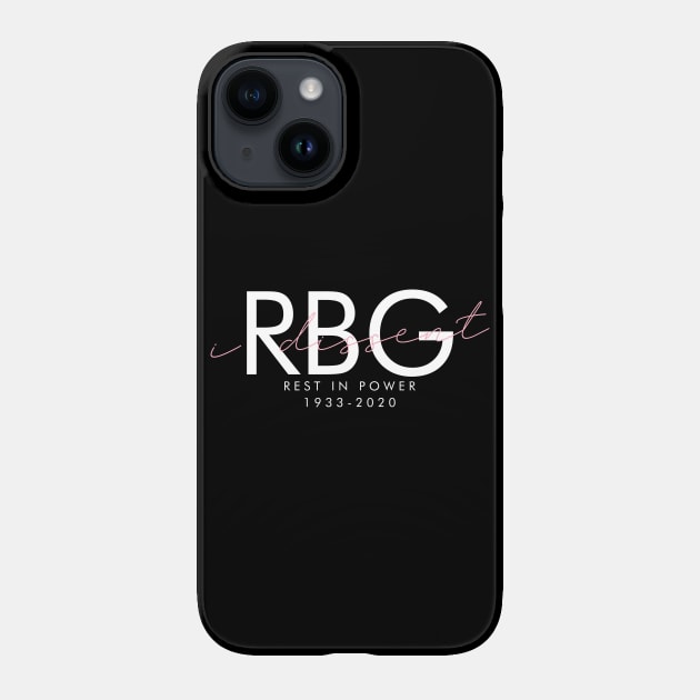 RIP RBG - Rbg - Phone Case | TeePublic