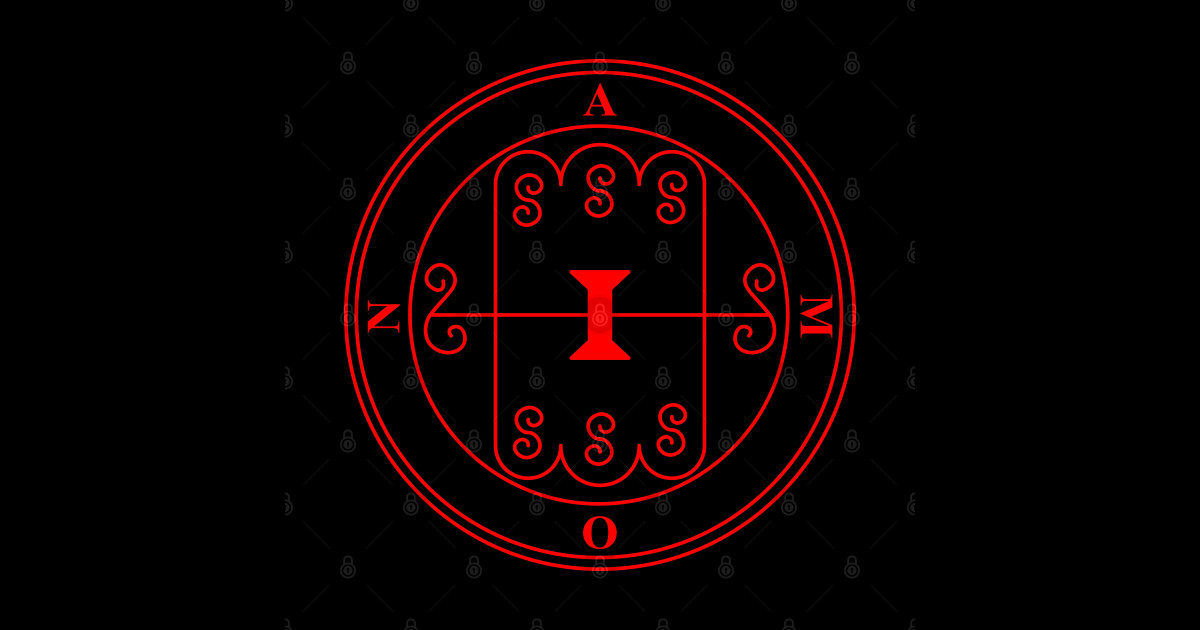 Red Crest (Amon Sigil) - Amon - Sticker | TeePublic