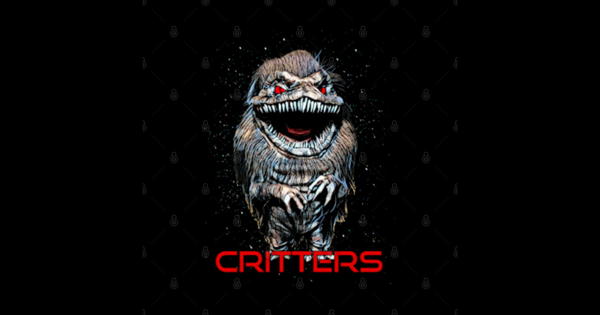 Critters T-Shirt - Classic Sci-Fi Horror Fan Apparel - Critters ...