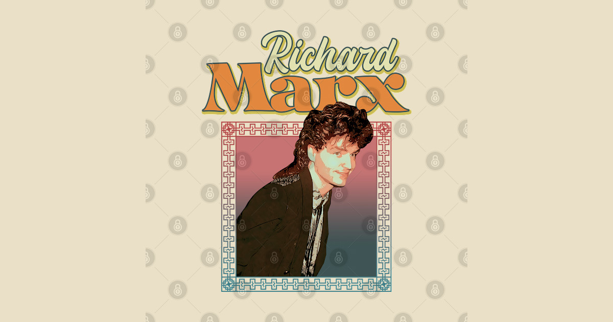 Richard Marx // 80s Retro Styled Aesthetic - Richard Marx - T-Shirt ...