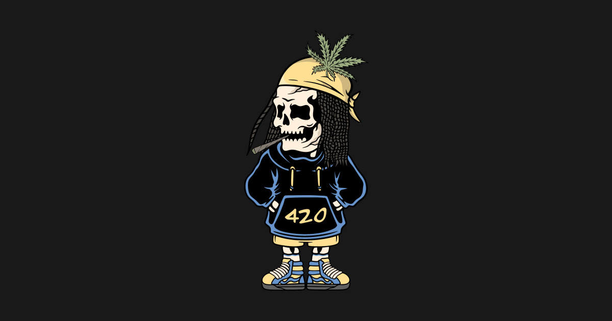 420 design, 420 time, 420 - Smoker - T-Shirt | TeePublic