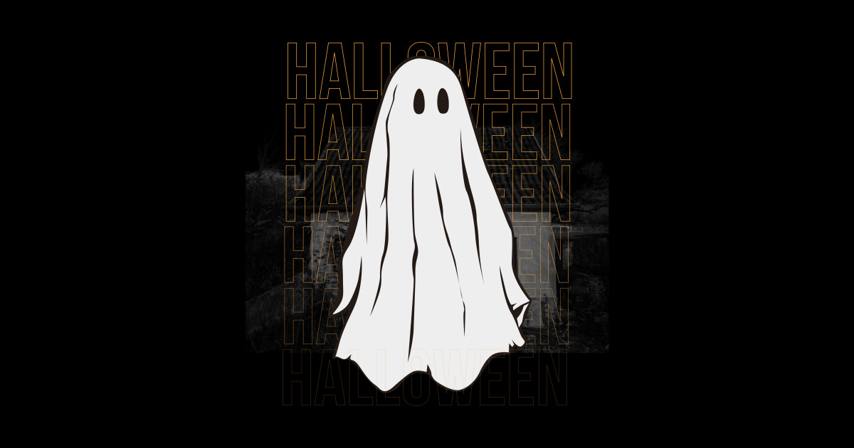 Cute Ghost Creepy House Halloween - Halloween Ghost - Posters and Art ...