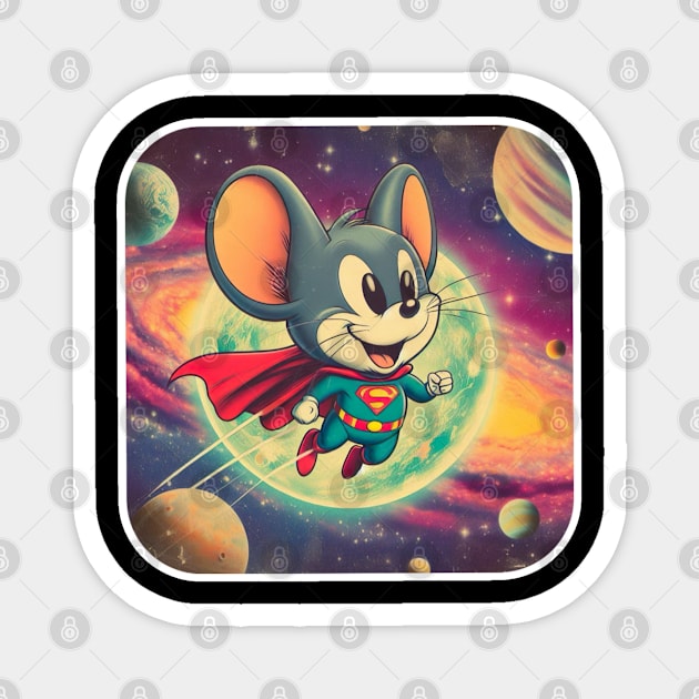 Motivational Mouse - Hero - Magnet | TeePublic