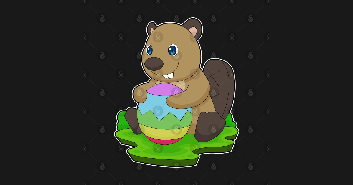 Beaver Easter Easter egg - Easter - T-Shirt | TeePublic
