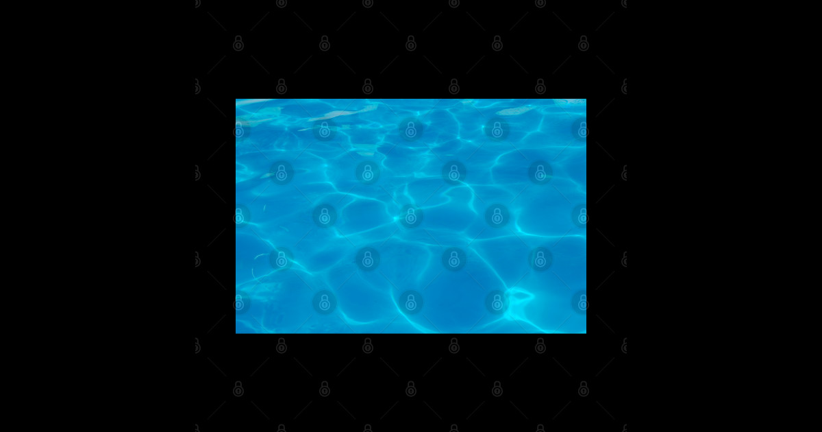 Water in Swimming Pool - Pool - Sticker | TeePublic