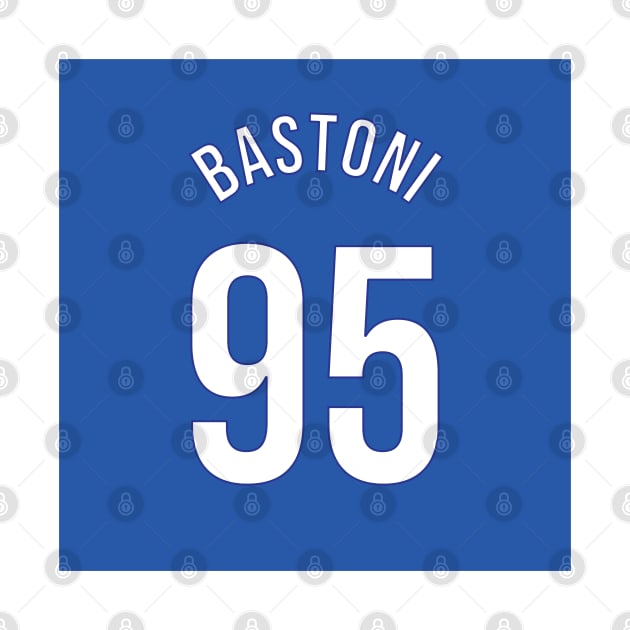 Bastoni 95 Home Kit - 22/23 Season - Alessandro Bastoni - T-Shirt ...