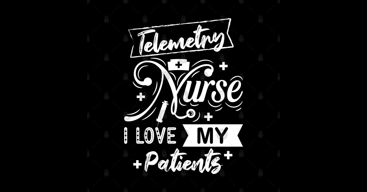 Telemetry nurse gift nurse day - Telemetry Nurse - Sticker | TeePublic