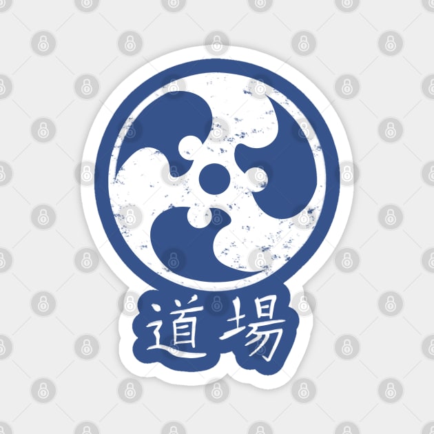Blue Eye Samurai Taigen Shindo Dojo Symbol - Blue Eye - Magnet | TeePublic