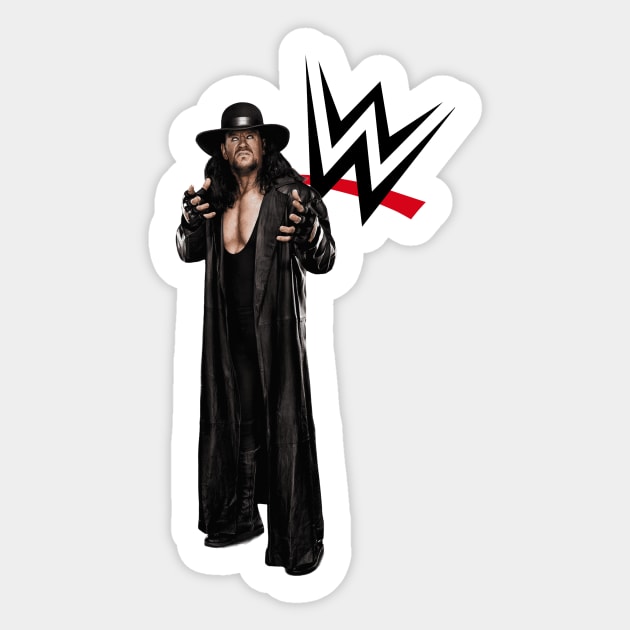 The Undertaker, WWE - The Undertaker - Sticker | TeePublic