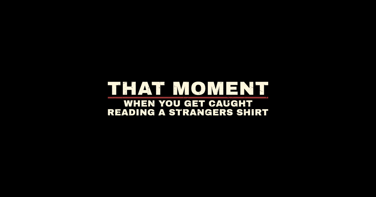 That Moment - retro red line - That Moment - Sticker | TeePublic