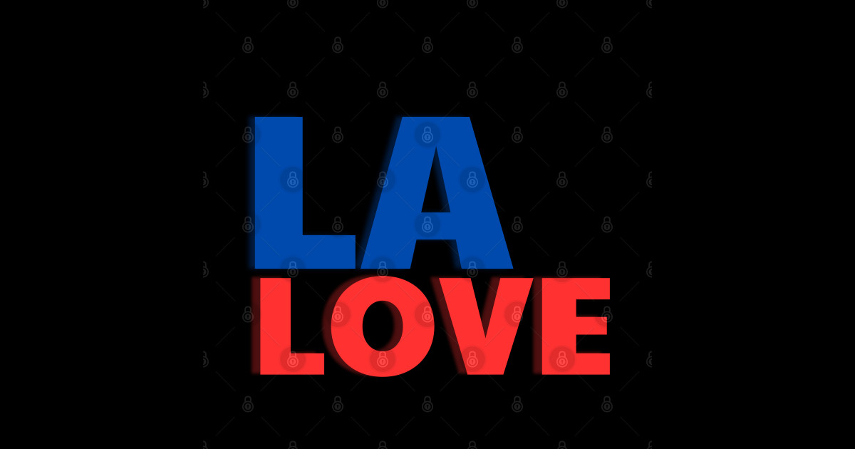 From LA with Love - I Love Los Angeles - Sticker | TeePublic