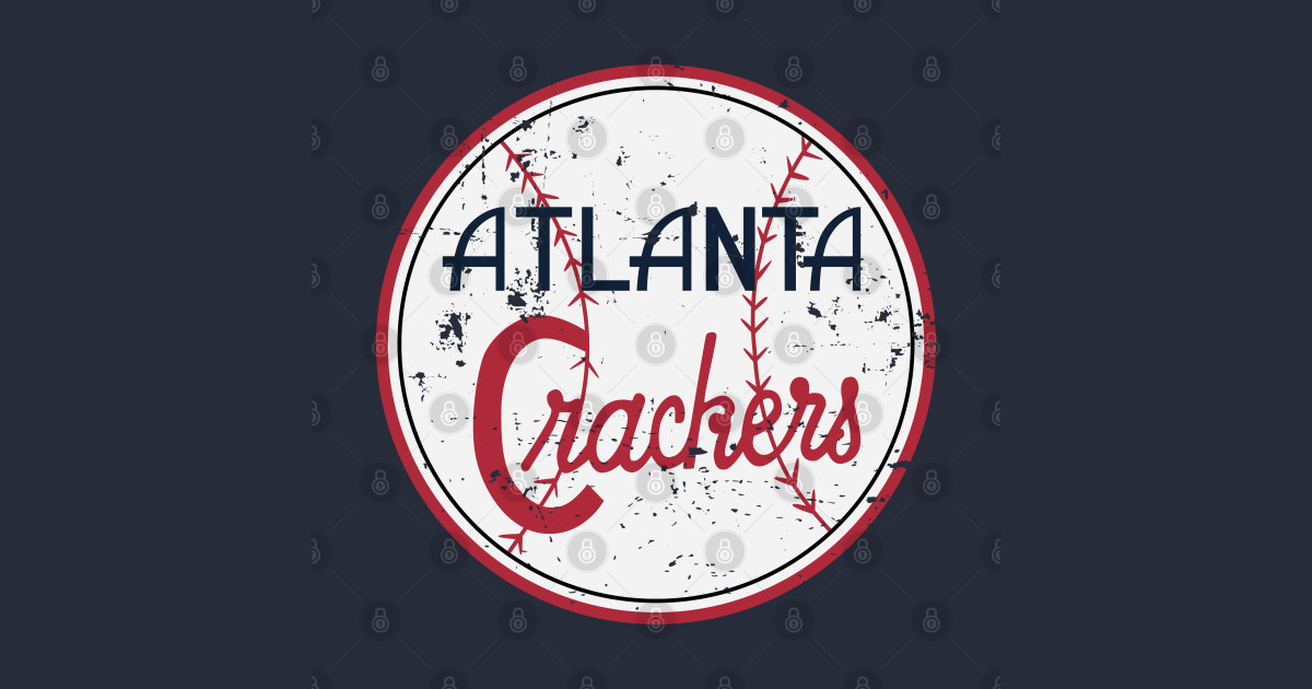 Atlanta Crackers Defunct Vintage Baseball - Baseball - T-Shirt | TeePublic