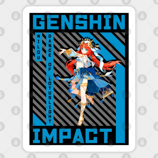 Nilou | Genshin Impact - Genshin Impact - Sticker | TeePublic
