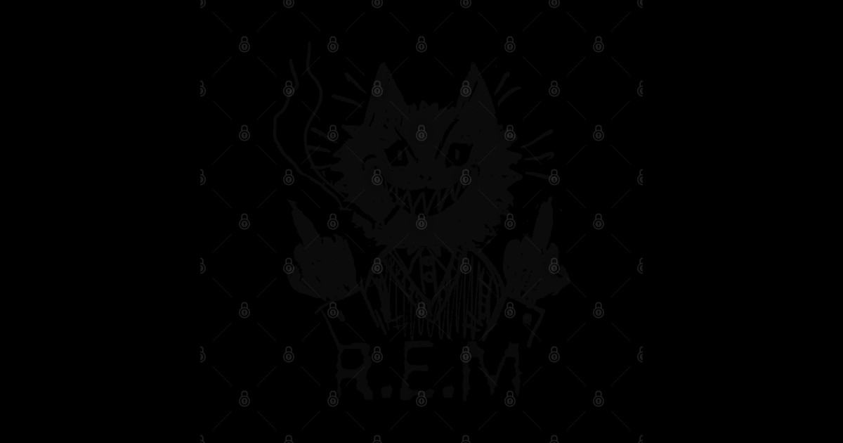 rem and the bad cat - Rem - Posters and Art Prints | TeePublic