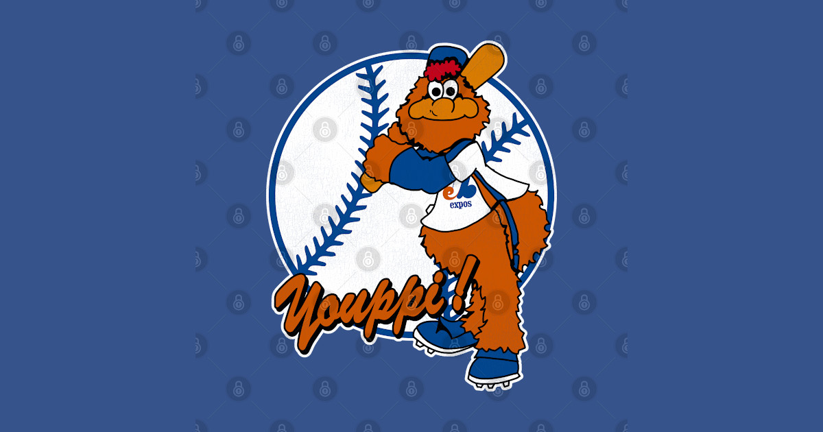 Defunct Youppi Montreal Baseball Mascot - Montreal Expos - T-Shirt ...