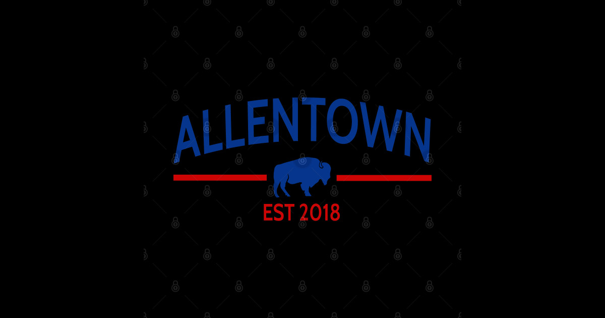 Allentown, Josh Allen, Buffalo Bills - Josh Allen Buffalo Bills - T ...