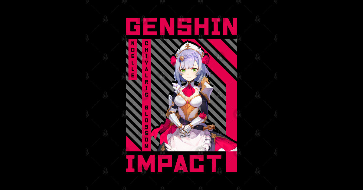 Noelle II | Genshin Impact - Genshin Impact - Sticker | TeePublic