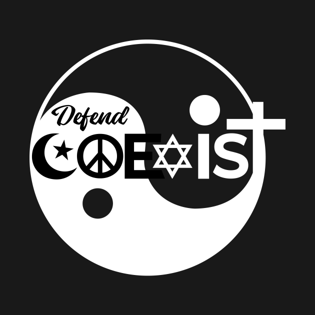 Cool religion coexist design - Religion Coexistence - T-Shirt | TeePublic