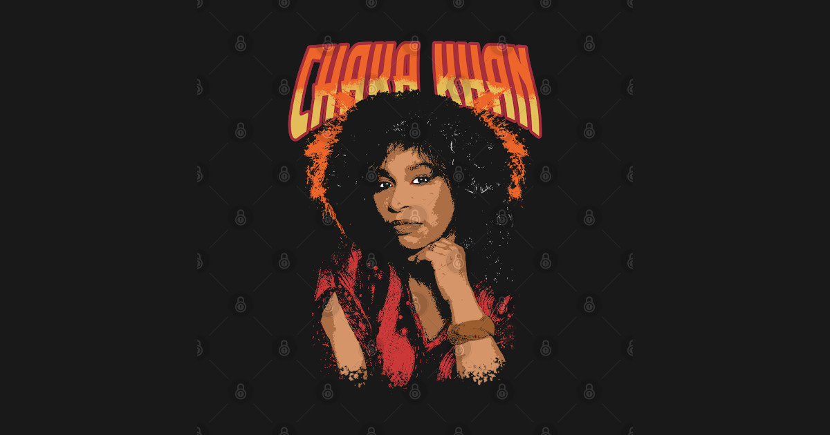 Chaka khan // Vintage Style Design - Chaka Khan - T-Shirt | TeePublic