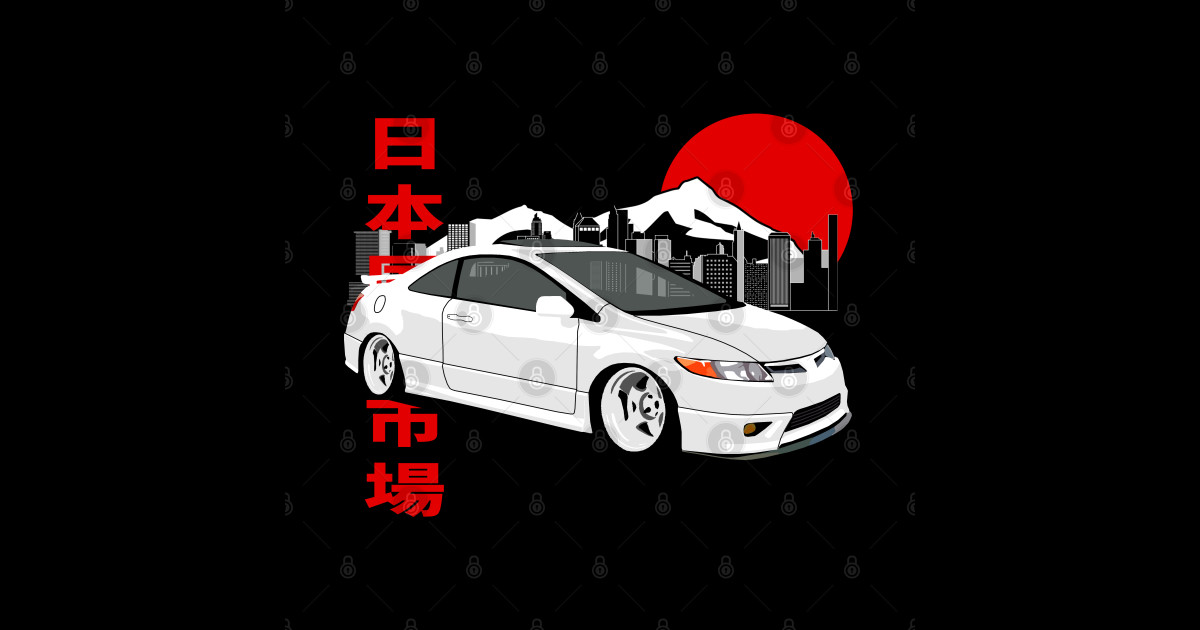 Honda Civic SI - Honda - Sticker | TeePublic