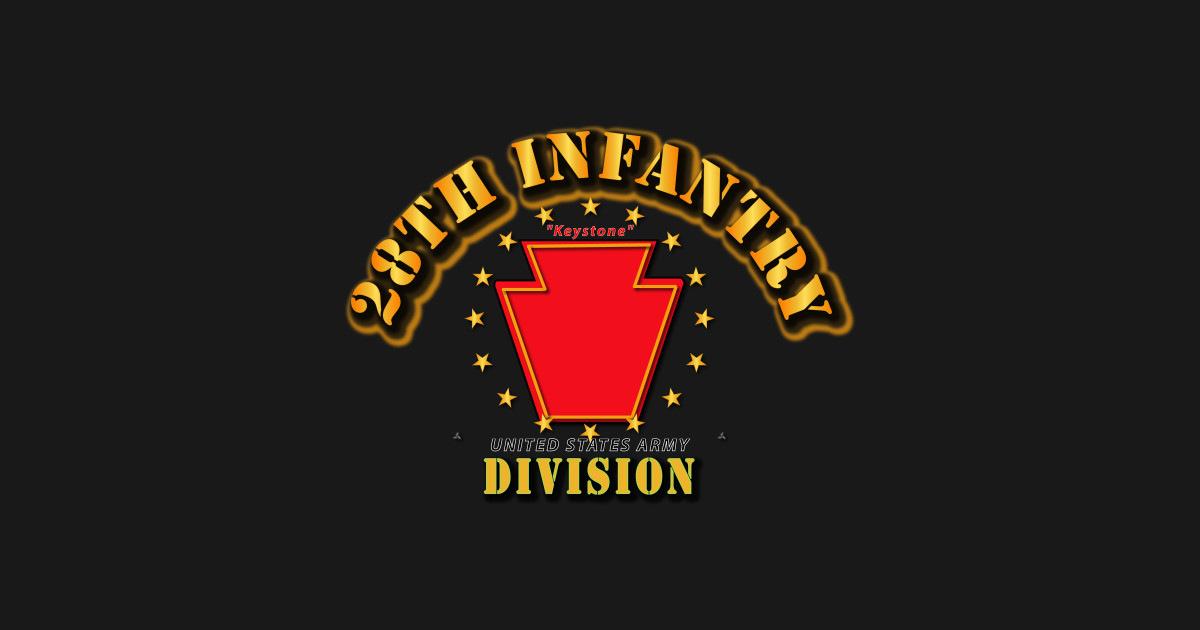 28th Infantry Division - Keystone - 28th Infantry Division - T-Shirt ...