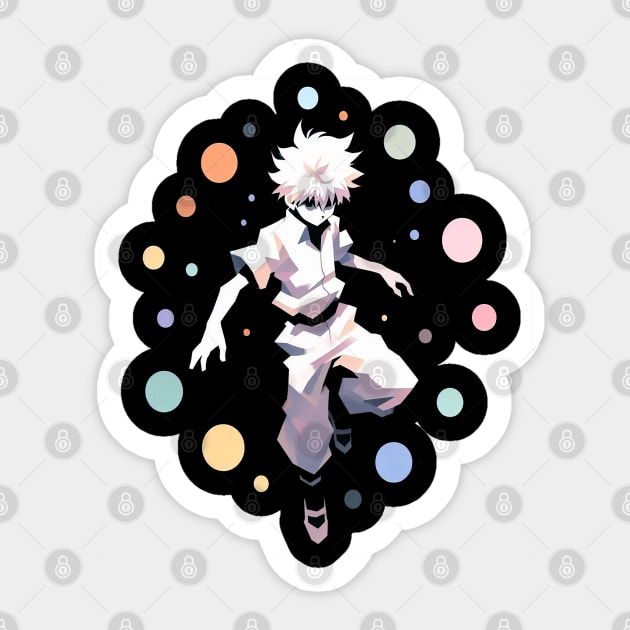Killua Zoldyck - Hxh - Sticker | TeePublic