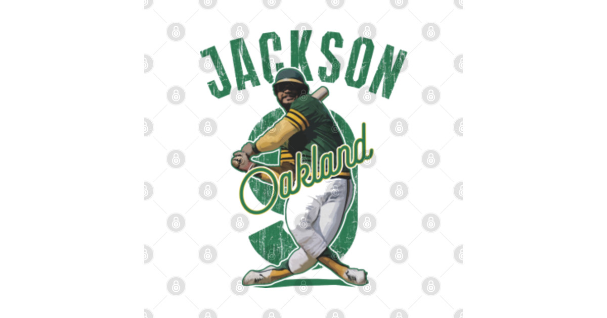 Reggie Jackson Oakland Arch - Reggie Jackson - T-Shirt | TeePublic