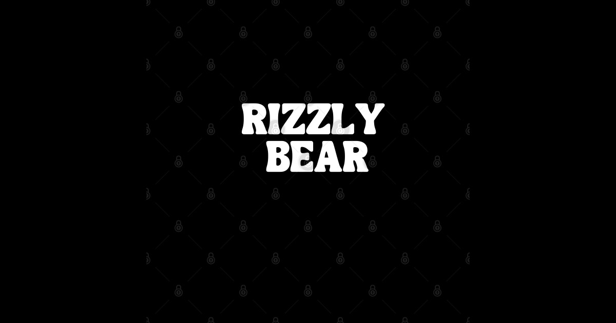 Rizzly Bear - Rizz - Sticker | TeePublic