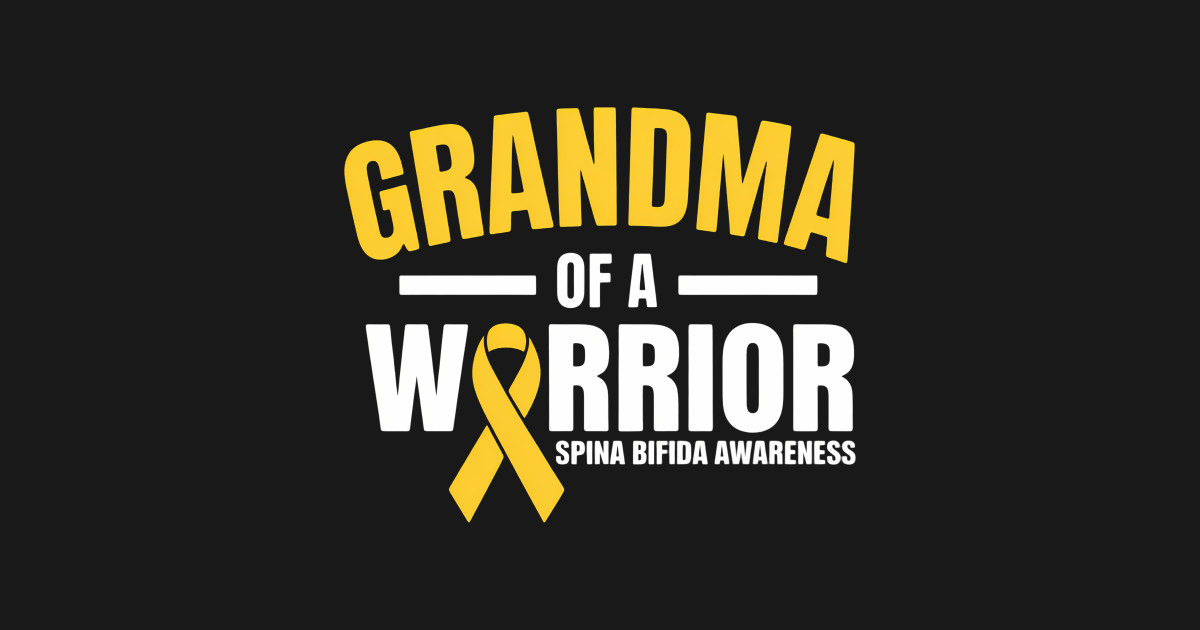 Spina Bifida Awareness Yellow Ribbon Spina Bifida Awareness Yellow ...