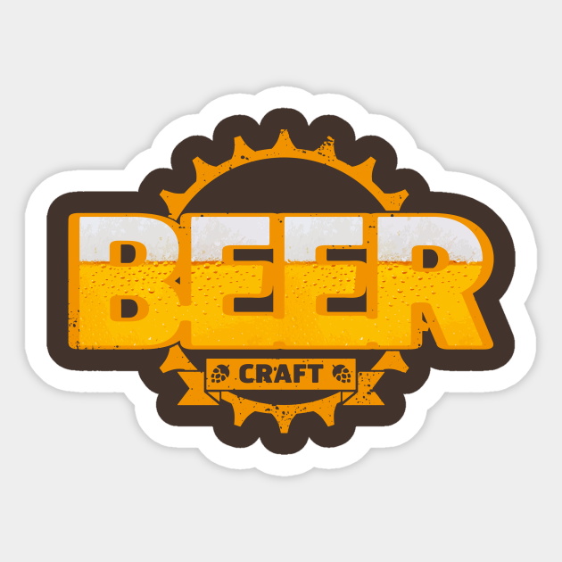 beer - Beer - Sticker | TeePublic