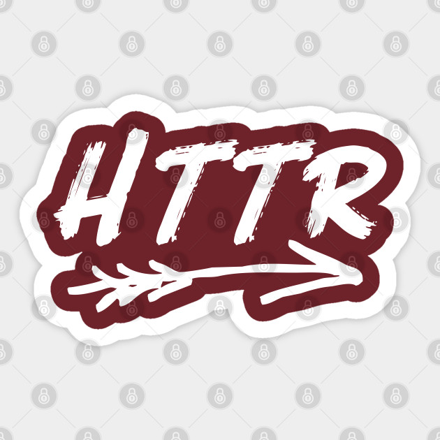HTTR - Football - Sticker | TeePublic