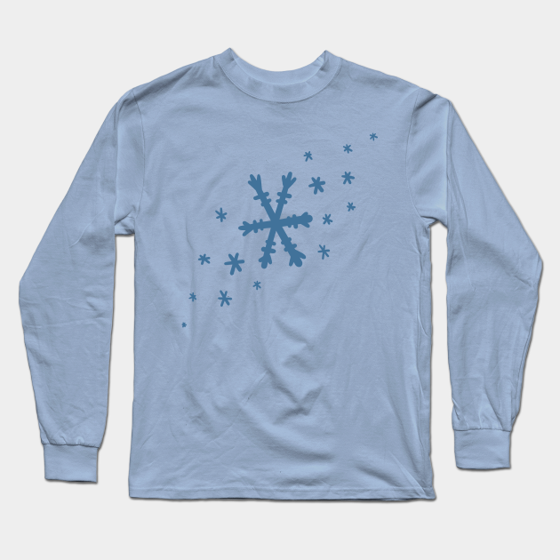 Snowflake Design! - Snowflakes - Long Sleeve T-Shirt | TeePublic