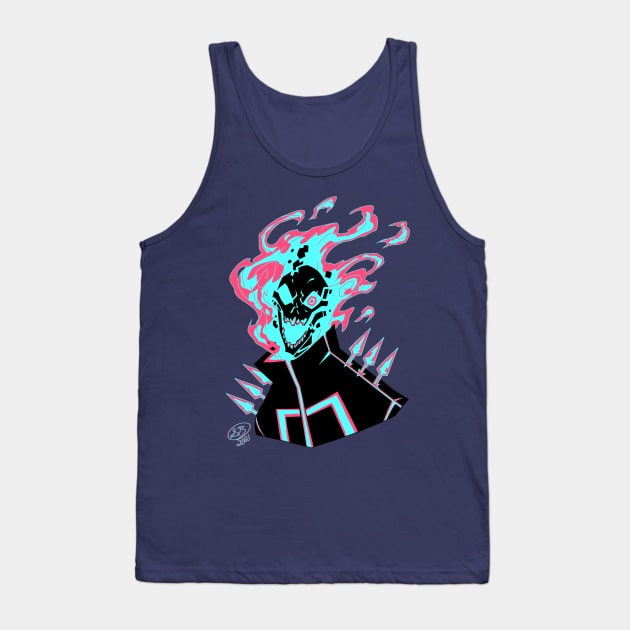 Possessed Flame - Ghost Rider - Tank Top | TeePublic