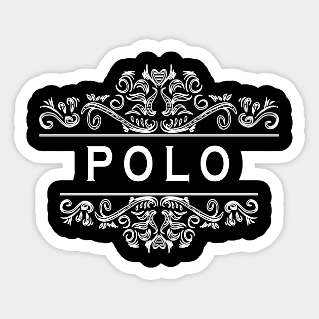 The Sport Polo - Polo - Sticker | TeePublic