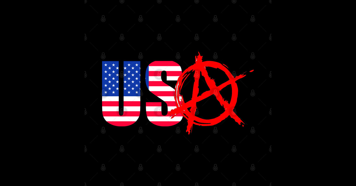 US Anarchy - Anarchy - Sticker | TeePublic