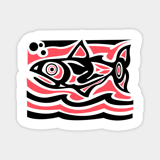 Tribal maori fish vector ink illustration - Hand Drawn Vector ...