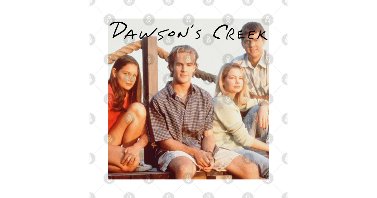Retro Dawsons Creek Cast - Dawsons Creek - T-Shirt | TeePublic