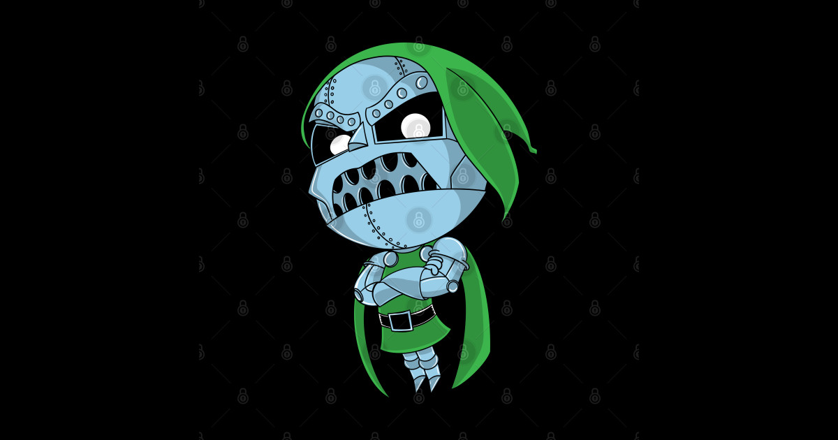 Doctor Chibi - Doctor Doom - Sticker | TeePublic