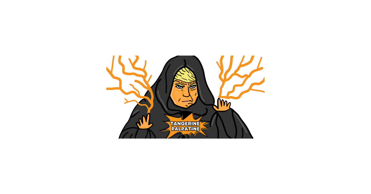 Tangerine Palpatine President - Trump - T-Shirt | TeePublic