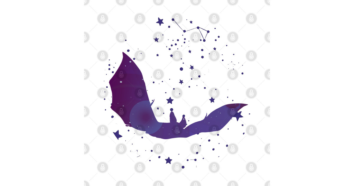 Bat Constellation - Bat Constellation - T-Shirt | TeePublic