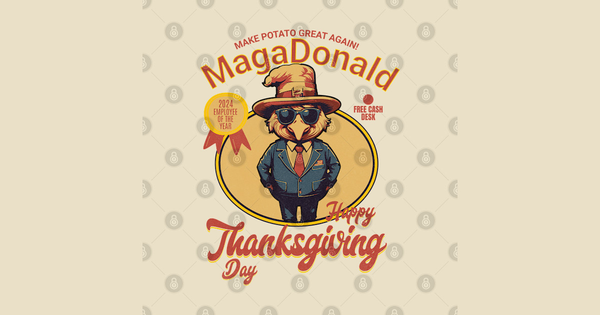 MagaDonalds Funny - Politics - T-Shirt | TeePublic