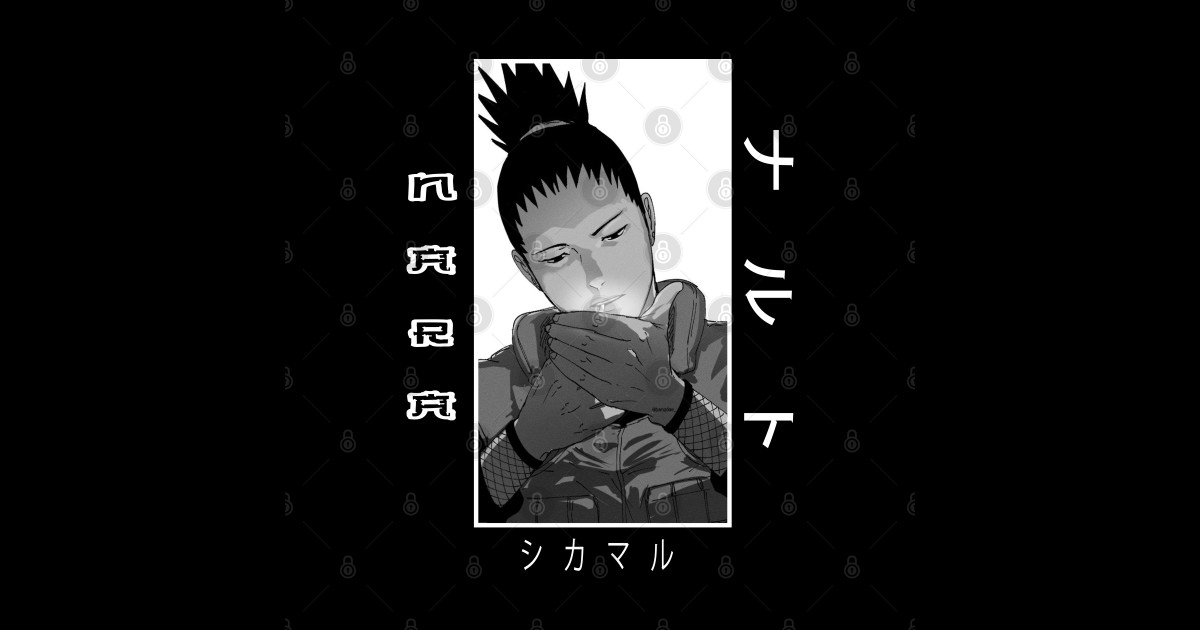 Shikamaru Nara - Shikamaru Nara - Sticker | TeePublic